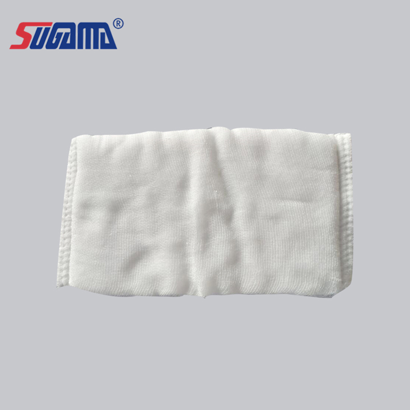 White consumable medical supplies disposable gamgee dressing